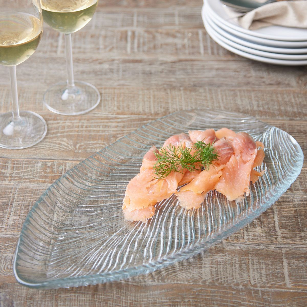 Glass Leaf Platter | Meadows & Byrne
