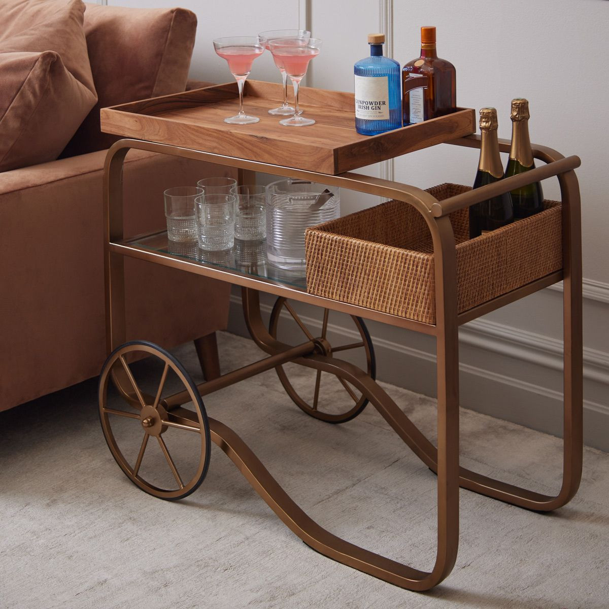 The Waldorf Martini Drinks Trolley | Meadows & Byrne