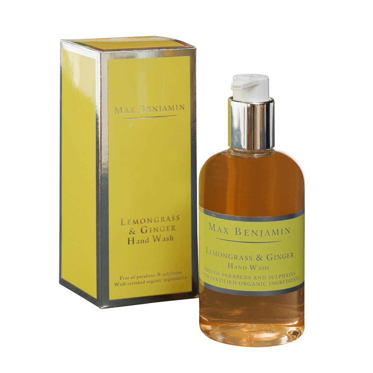 Max Benjamin Lemongrass & Ginger Lotion | Meadows & Byrne