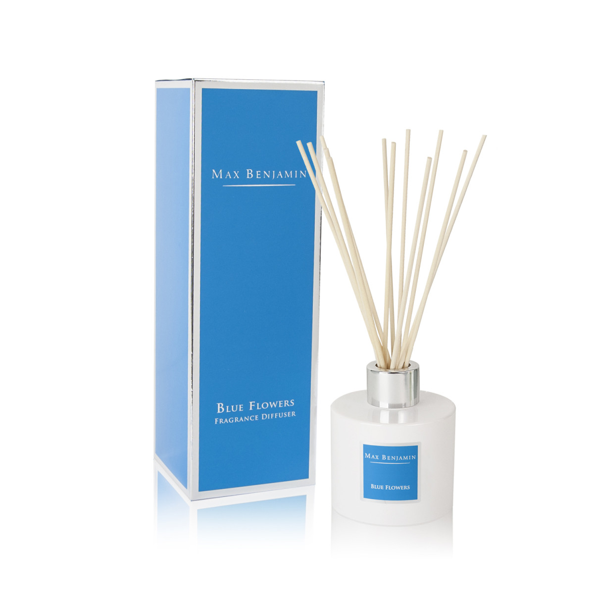 Max Benjamin Blue Flowers Diffuser | Meadows & Byrne
