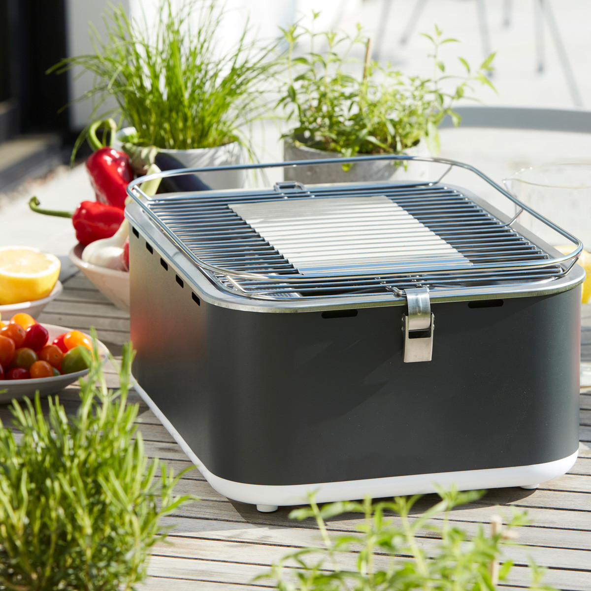 Barbecook Carlo Table Grill Urban Gray