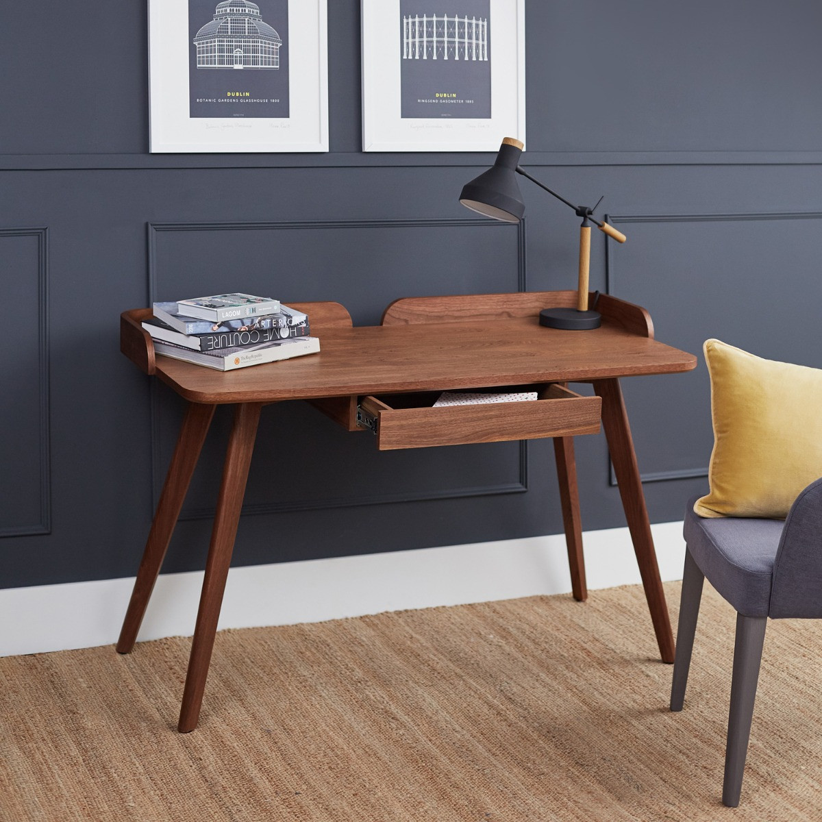 Madison Walnut Desk | Meadows & Byrne