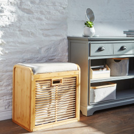 Hallway Stool Shoe Storage | Meadows & Byrne