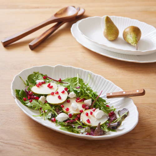 Lotus Medium Oval Bowl | Meadows & Byrne